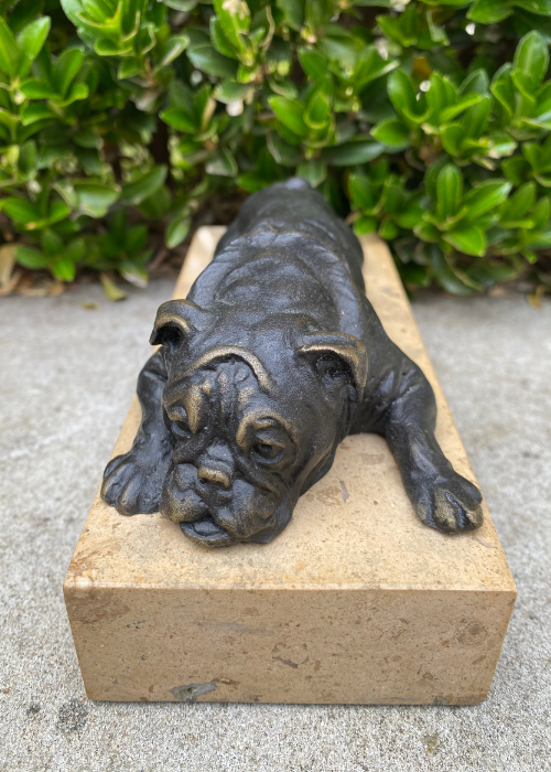 Bronze - English Bulldog | Ironstone Cottage - Barossa